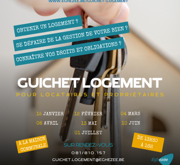 Guichet Logement à Eghezée | La Joie du Foyer, scrl